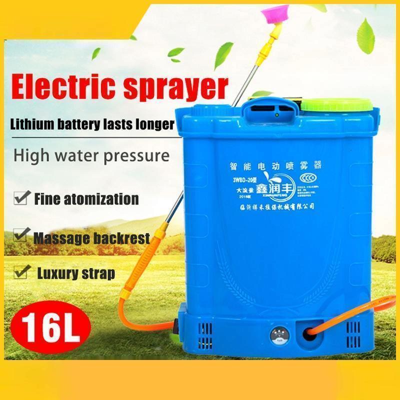 Electric Knapsack Agricultural Sprayer 16L double cover body - TikTok ...