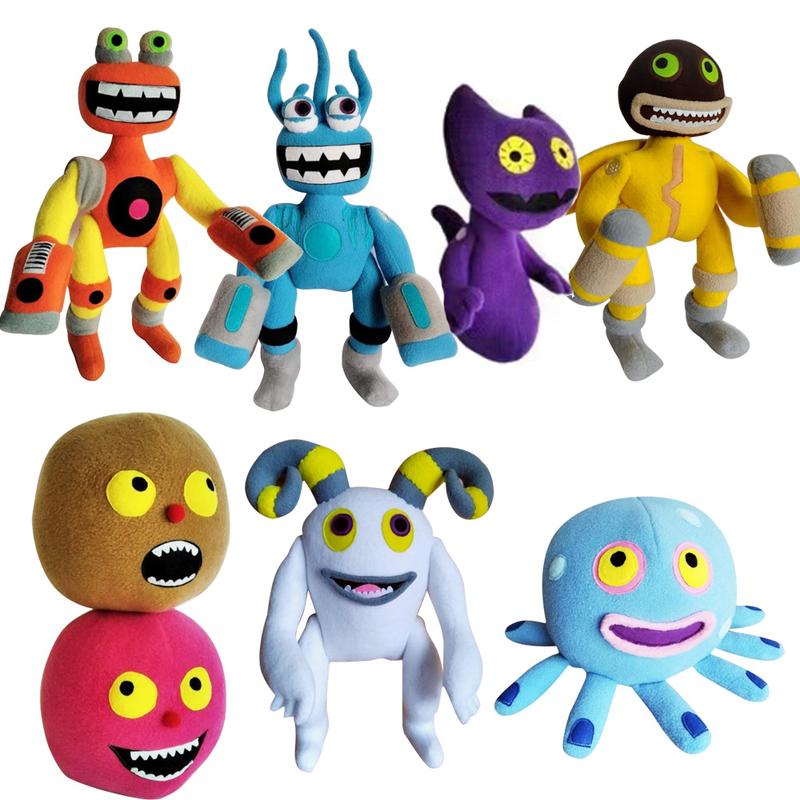 MSM My Singing Monsters Plush Toys Toe Jammer Ghazt Rare Epi - TikTok ...