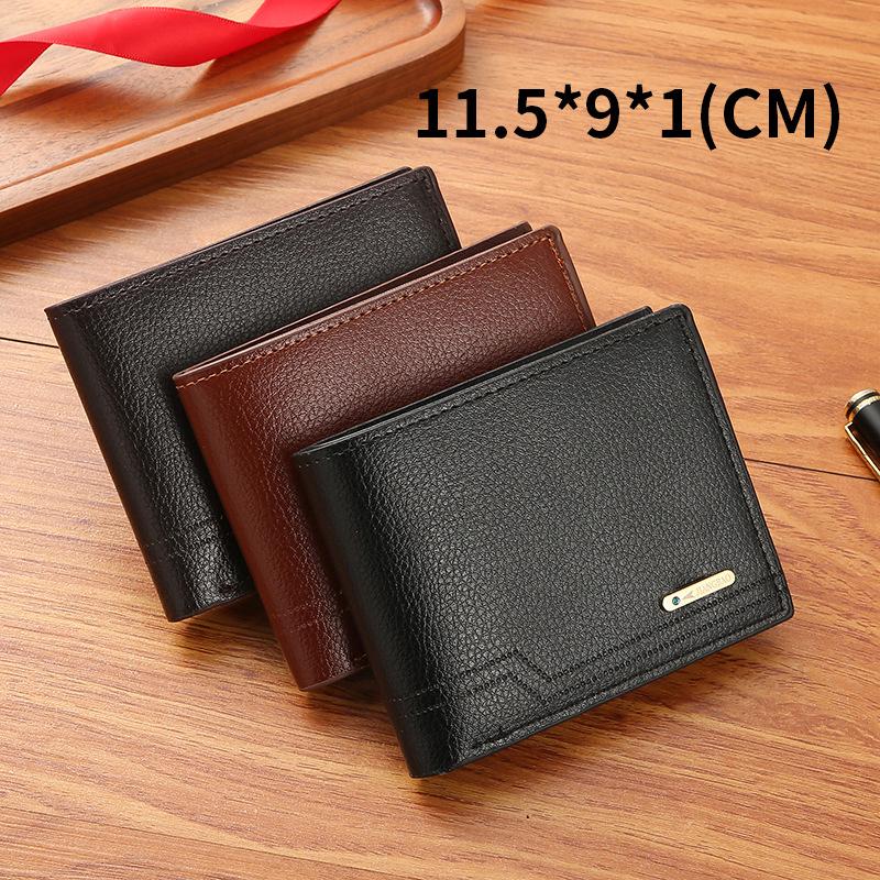Genuine Leather Mens Wallet Premium Product Real Cowhide Wallets ...