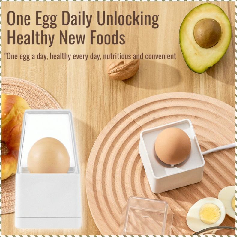 Office Egg Cooker Egg Custard Breakfast Machine Egg Steamer Compact ...