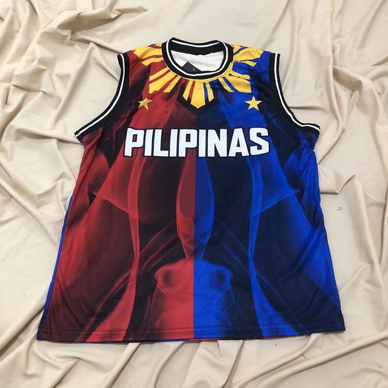 Philippines Men's Vest National Flag Sports Tops Jersey Vest - TikTok ...
