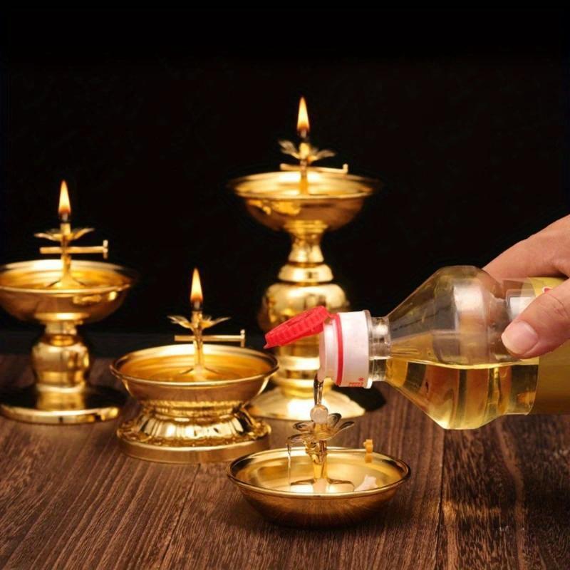 Dimmable Lamp Holder Alloy Oil Lamp Dish Cooking Oil Lamp Butter ...