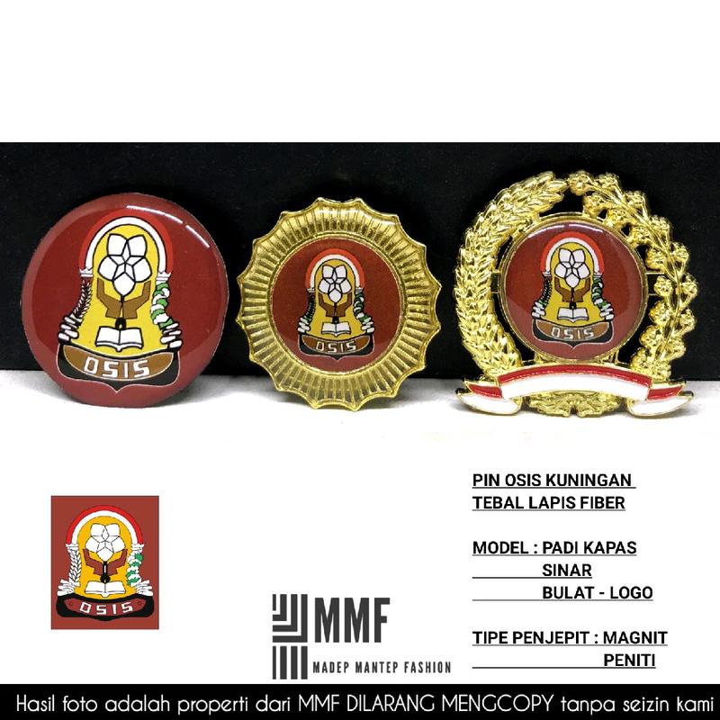 Pin OSIS Terbaru Pin Osis SMA Pin Osis Sekolah Magnet Penit - Shop ...
