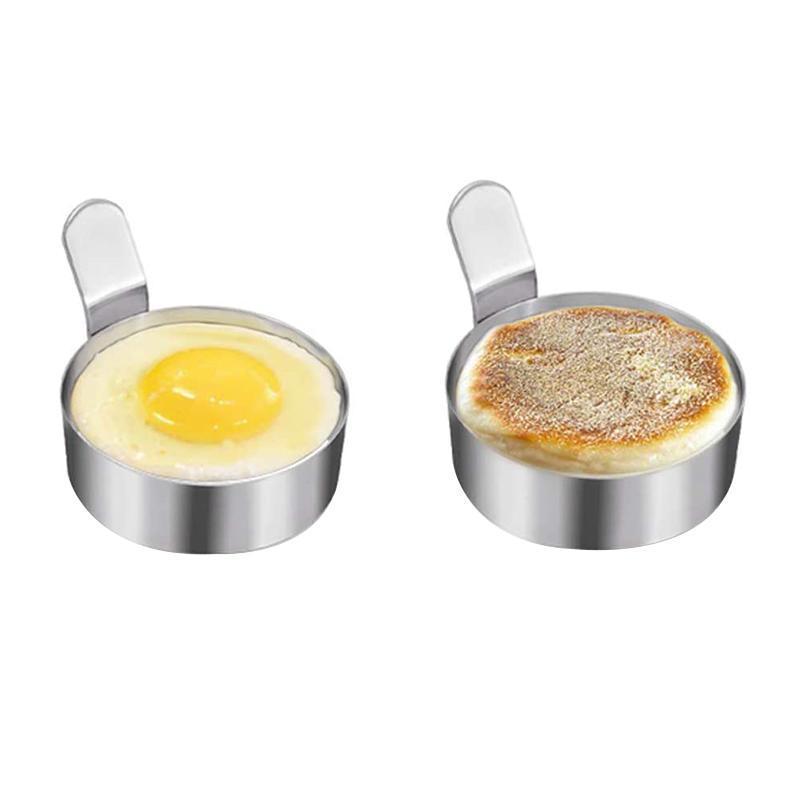 Stainless Steel Egg Omelet, Round Egg Mold, Omelette, Fried Egg ...