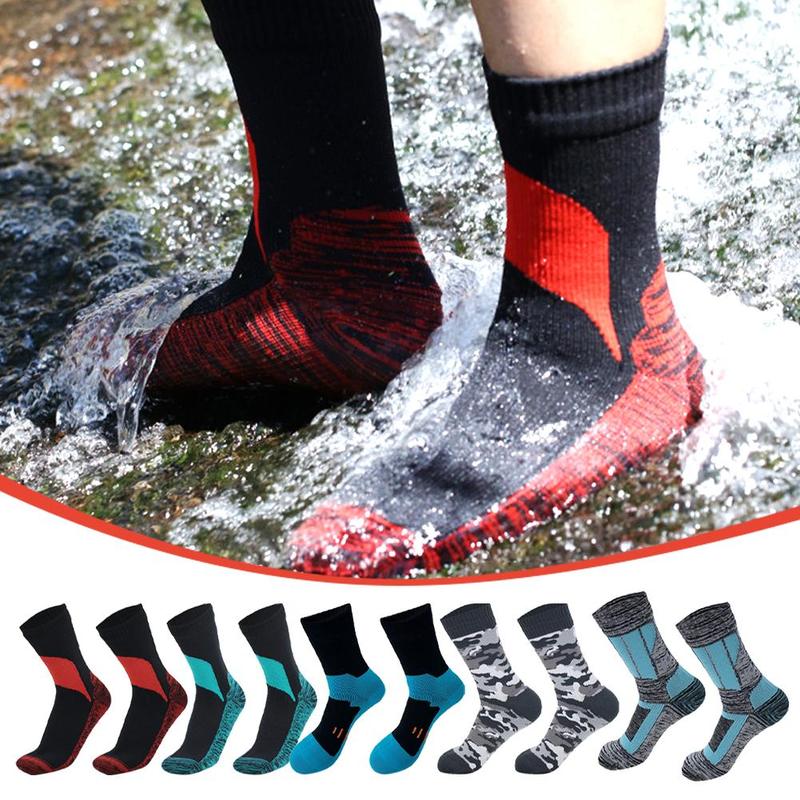 (37-46) Outdoor Waterproof Socks Mid Tube Mountaineering And - TikTok ...