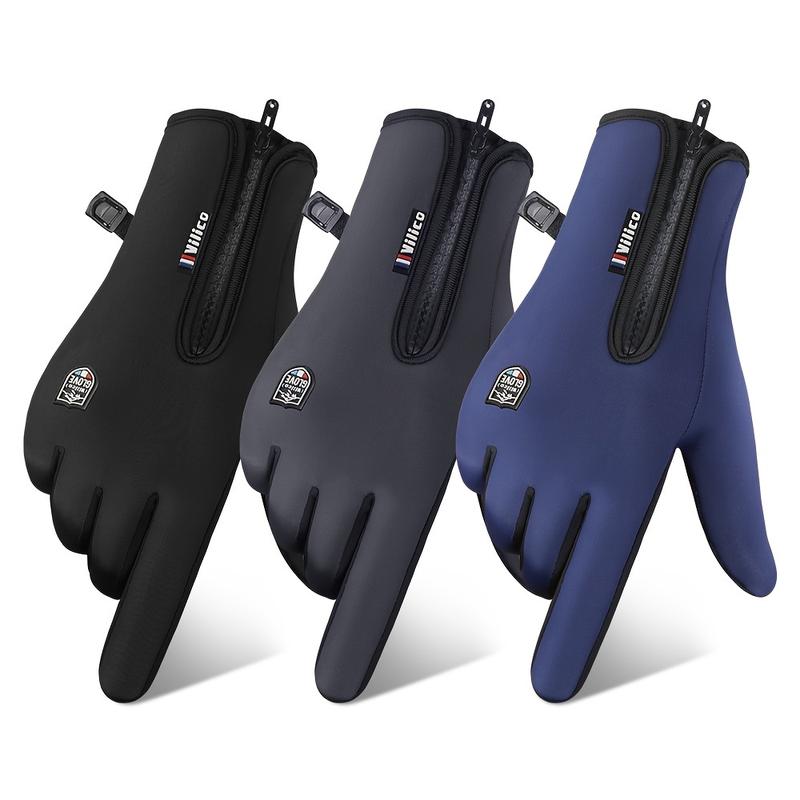 Vilico Men's and Women's Winter Cycling Gloves - Warm Touchscreen ...