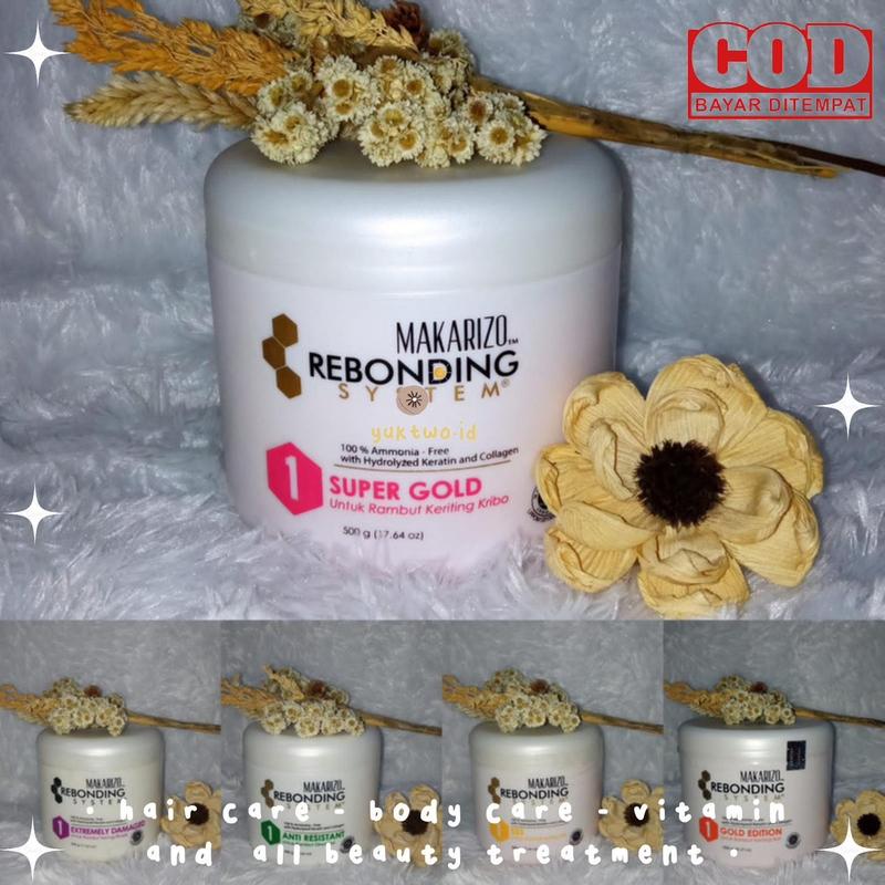 Makarizo Rebonding System 500gr Super Gold / Gold Edition / SSS - Shop ...