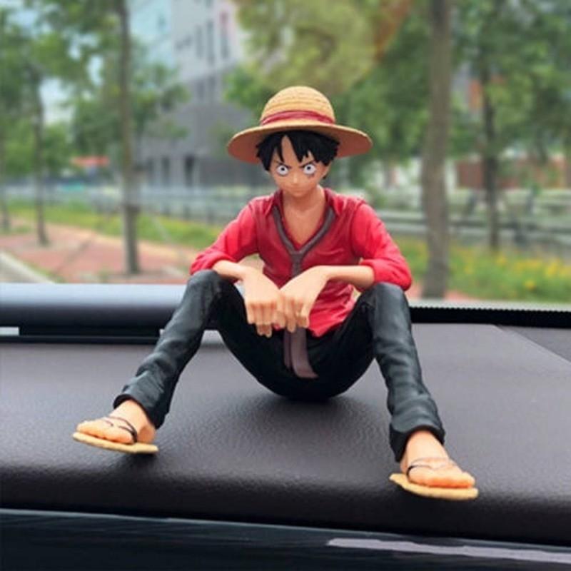 Car Dashboard Decoration Accessories Luffy Yukino Anime Figure - TikTok ...