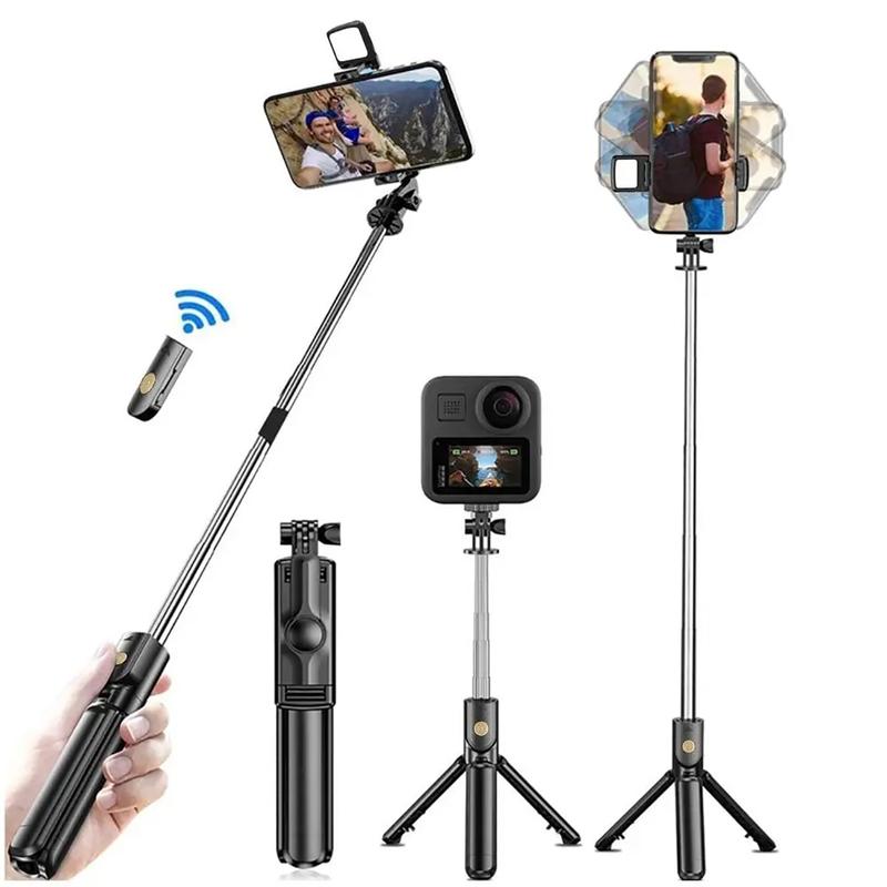 Tongkat Selfie, Berputar 360, Alat Kawalan Jauh Bluetooth, Tripod ...