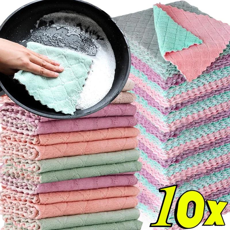 Tuala Microfiber Penyerap Super, Kain Pembersih Dapur, Minya - TikTok ...