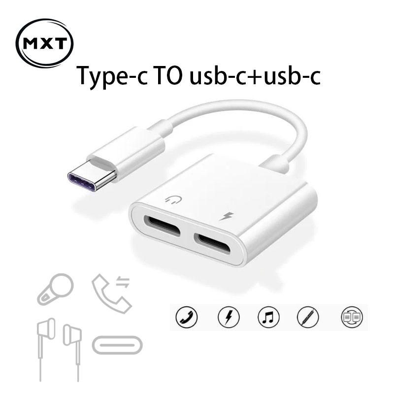【Penukar Audio Jenis-C kepada Jenis-C 2-dalam-1】2 In 1 Type - TikTok ...