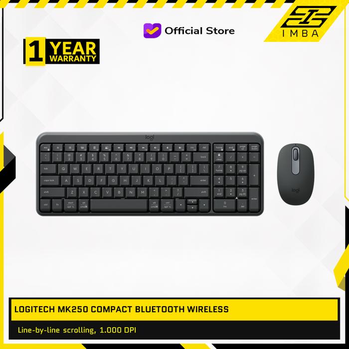 Promo LOGITECH MK250 COMPACT BLUETOOTH WIRELESS - Jakarta Utara - IMBA ...