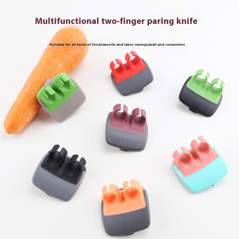 Creative peeler stainless steel finger melon peeler Creative - TikTok ...