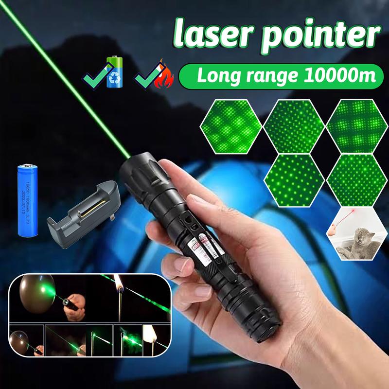 Laser Pointer GREEN LASER Pointers Strong 10000m 532nm High Power ...
