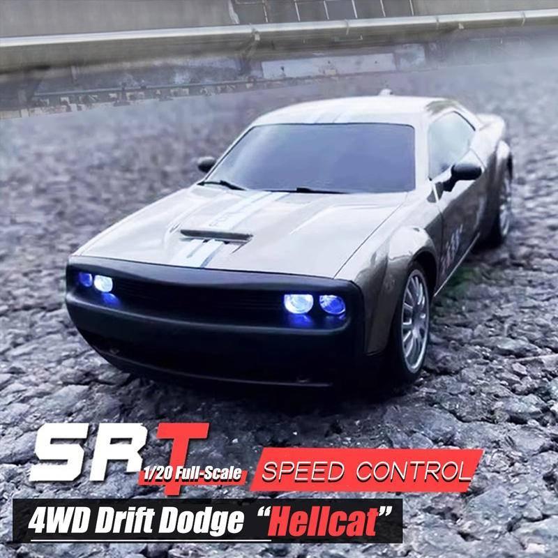 1/20 4WD RC Racing Drift Car Speed Control Dodge Hellcat GTR - TikTok ...
