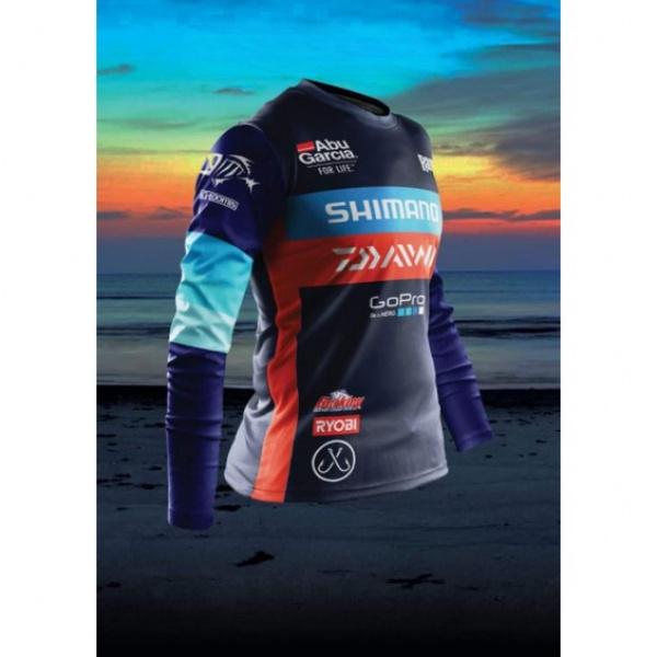 Baju Memancing, Baju Panas Musim Panas, Jersi Shimano dan Abu Garcia ...