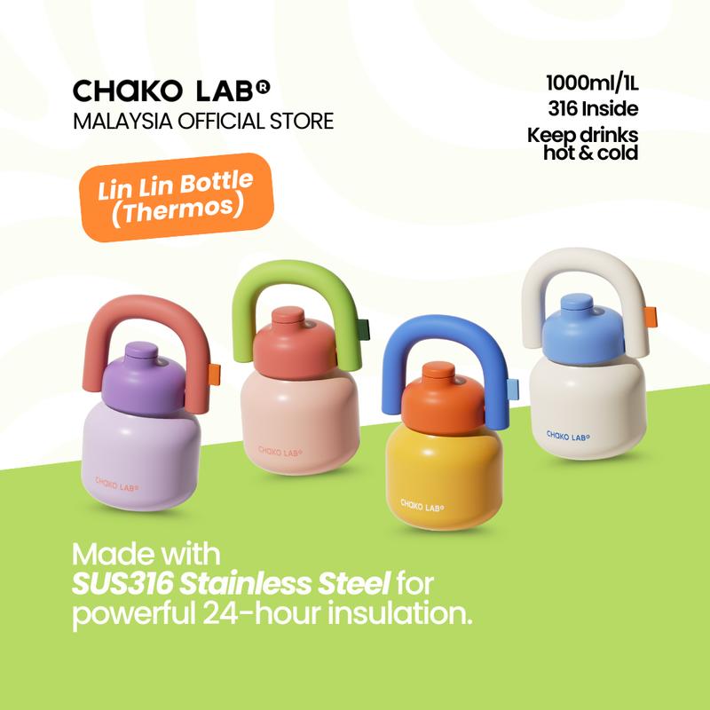 CHAKOLAB_LIN LIN BOTTLE (THERMOS) - TikTok Shop Malaysia