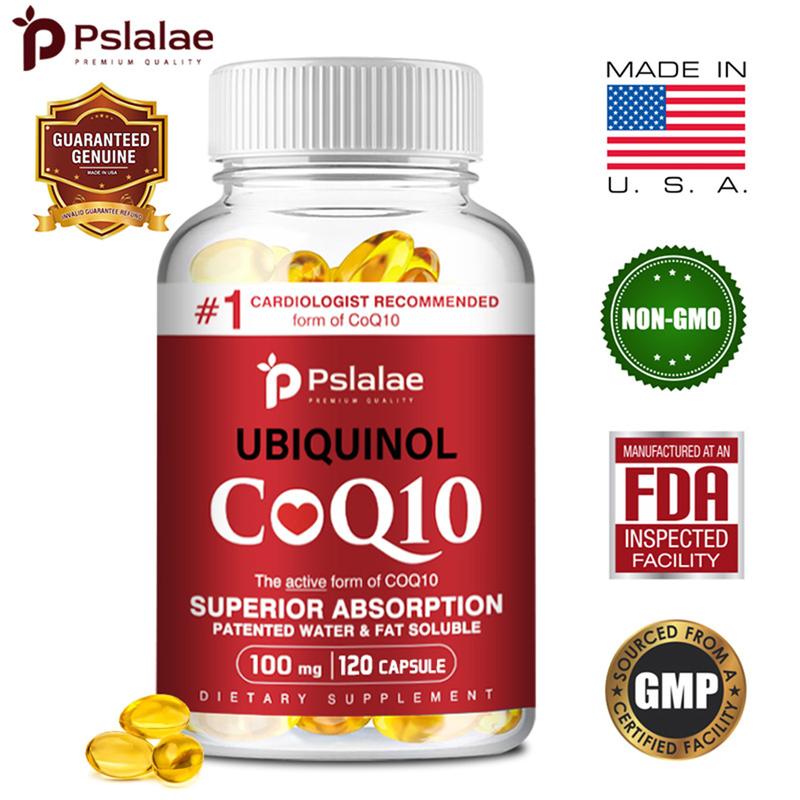 Coenzyme Q10, Suplemen Dietari, Bebas GMO, Kapsul 30 / 60 / 120 ...
