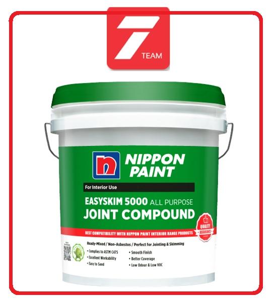 Nippon Paint Easyskim 5000 All Purpose Joint Compound 5kg Home - TikTok ...