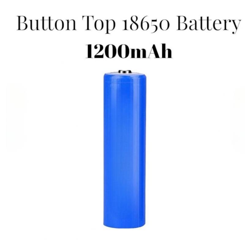 Rechargeable 18650 1200mAh Lithium Ion 3.7V Battery/Bateri 18650 ...