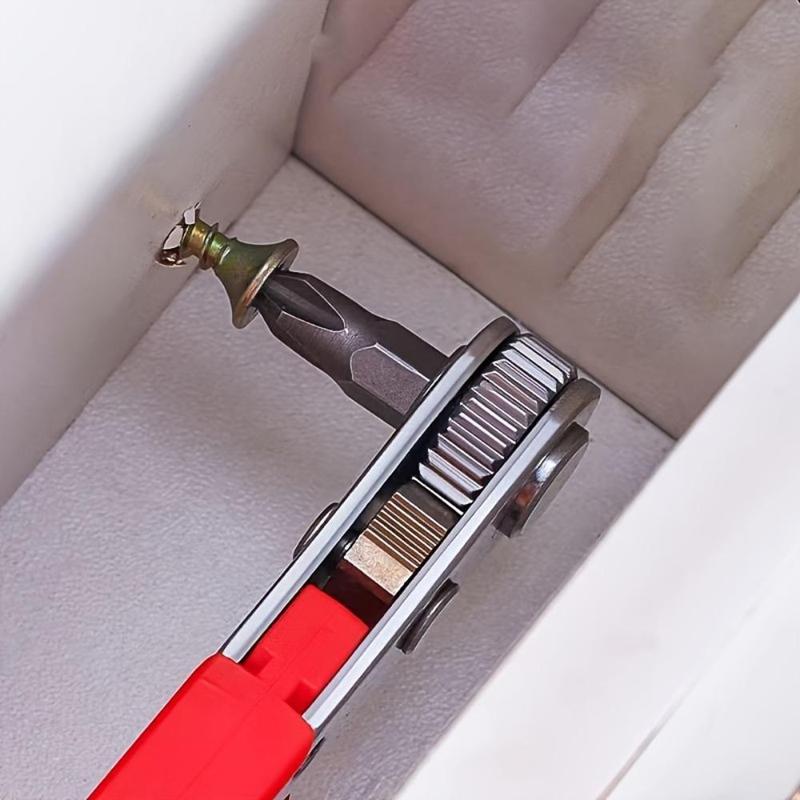 Right Angle Bending Ratchet Screwdriver, Handheld Screwdriver, - TikTok ...