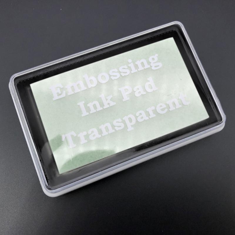 uihe Embossing Ink Pad Transparent Stamp Inkpad for DIY Planner ...