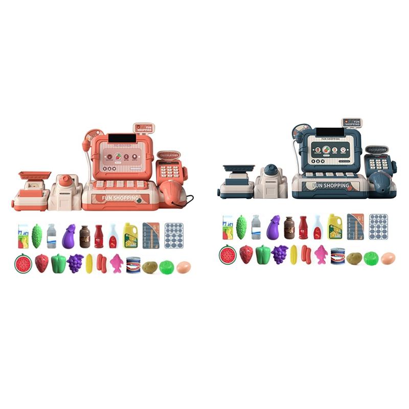 Kids Cash Register Pretend Cash Register Pretend Play Calculating ...
