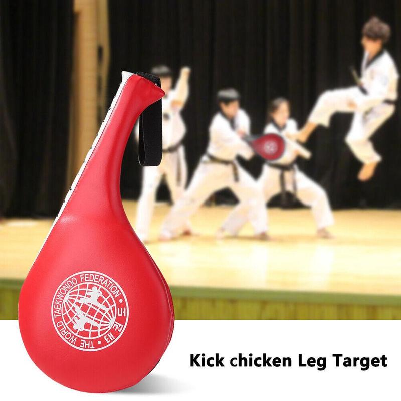 Kids Freestyle Fighting Wushu Training Sanda Foot Pad Side Kick ...