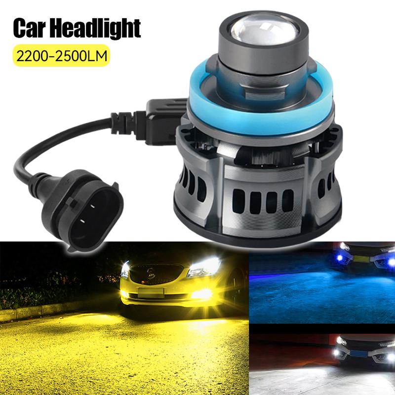12V H7 H11 H8 H9 9006 HB4 Car Lens Headlight Led Fog Light Bulb ...