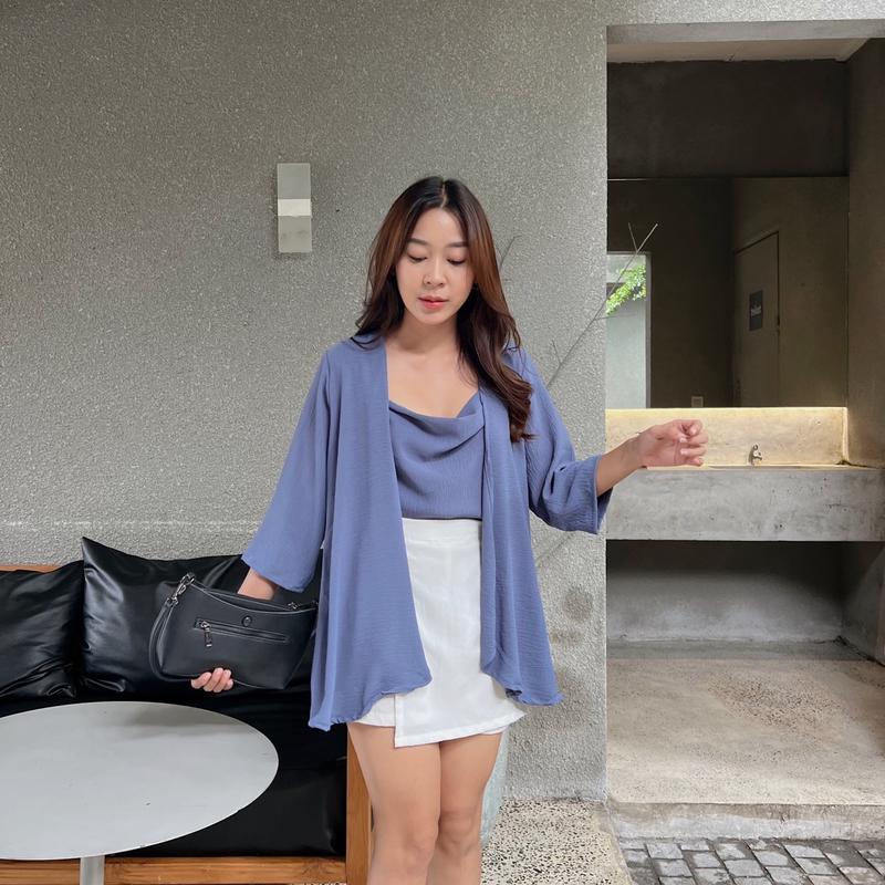 Selina One Set Polos Lengan panjang - Shop | Tokopedia