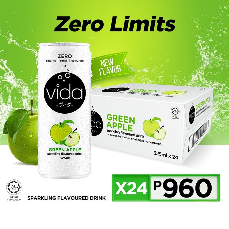 Vida Zero Sparkling Drinks (Box of 24) - TikTok Shop Philippines