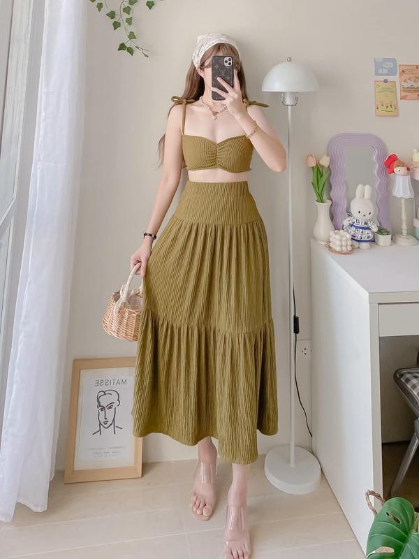MAGIE TERNO CREPE FABRIC / SUMMER WEAR BEACH OOTD / SUMMER ATTIRE ...
