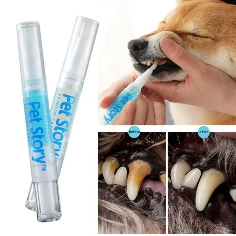 New 5ml Dog Cat Teeth Cleaning Pen Pet Beauty Toothbrush Clean - TikTok ...