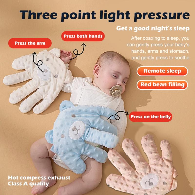 Baby Soothing Palm With Remote Control Cartoon Baby Startle Prevention ...