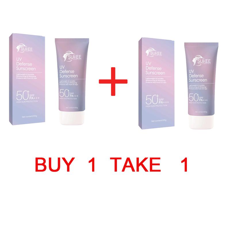 【BUY 1 TAKE 1】SUKEE UV Defense Sunscreen SPF50+ Facial Sunscreen ...