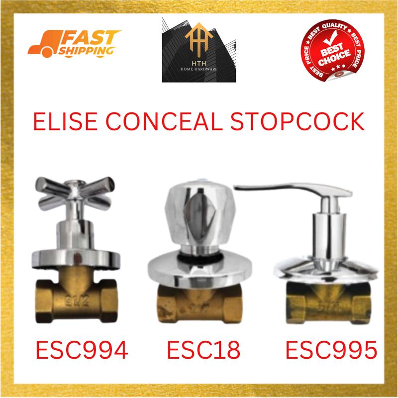 ELISE CONCEALED BRASS STOPCOCK 15MM / 1/2 INCH Bathroom Home - TikTok ...