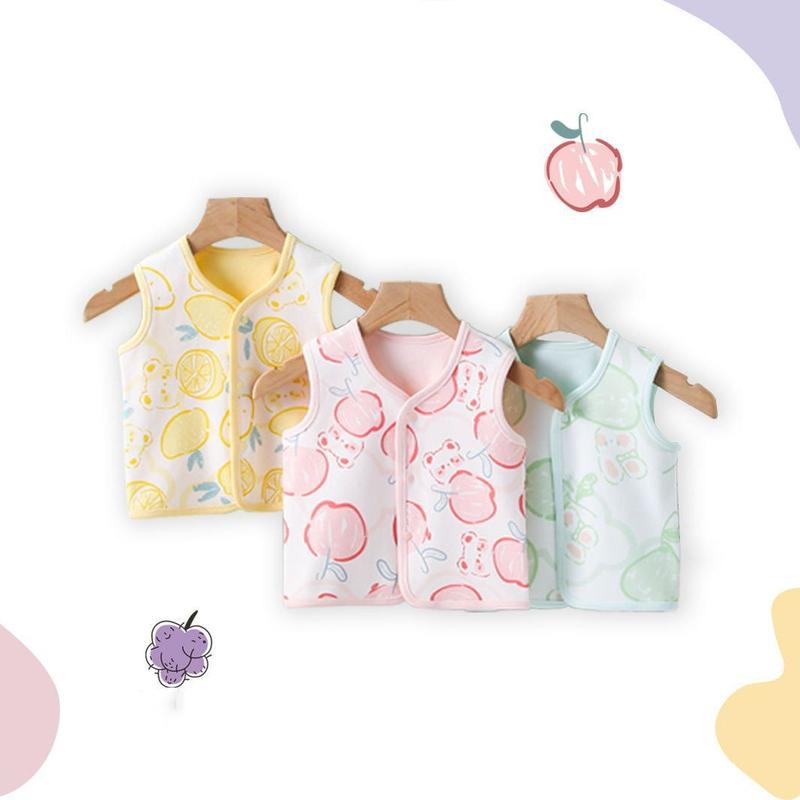 Spring and Autumn Baby Two Sided Wearing Vest Double-sided Baby Kids ...
