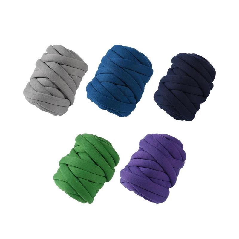 Thick Chunky Yarn Weight Yarn Soft Filling Hand Knitting Jumbo - TikTok ...