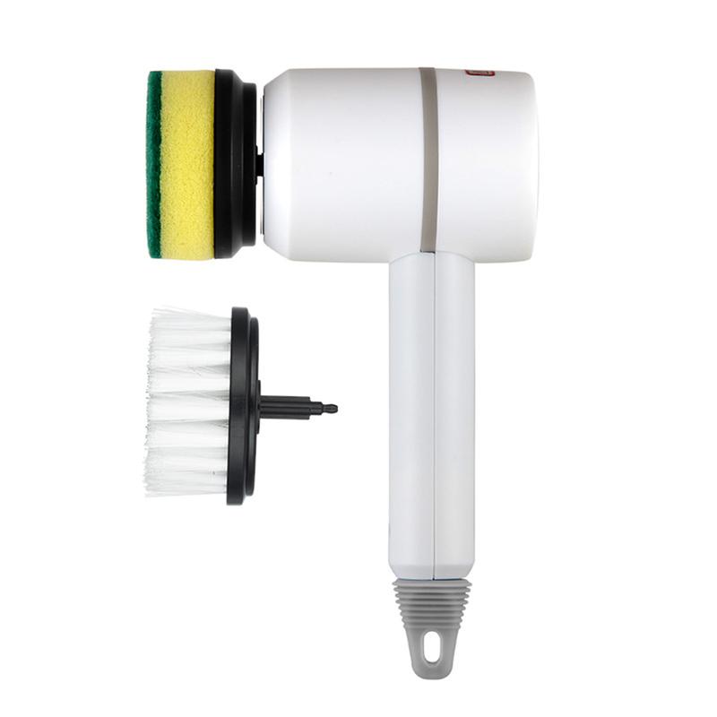 Electric Spin Scrubber Cordless Automatic Scrubber Brush 3 Speeds ...