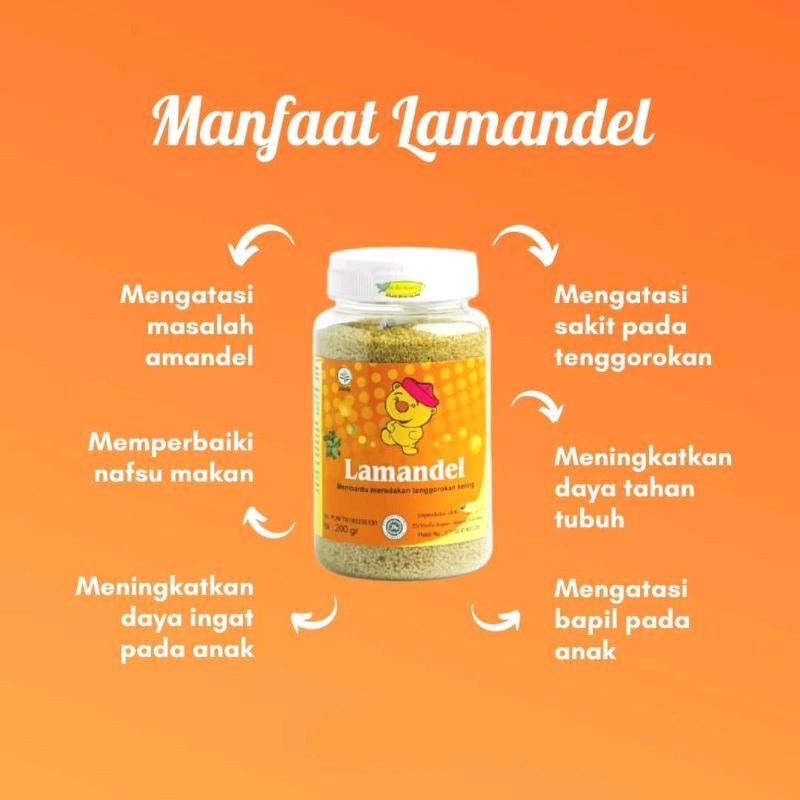LAMANDEL KEMASAN BOTOL 200gr - Shop | Tokopedia