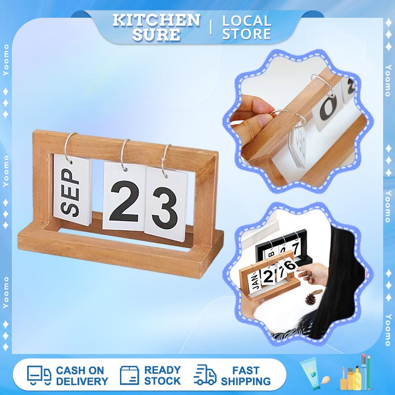Wooden Page Turning Calendar，Simple Wooden Page Turning Calendar ...