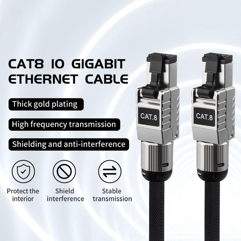 10G Cat8 Ethernet Cable 20000Kpbs High Speed SSTP UTP Ethernet - TikTok ...