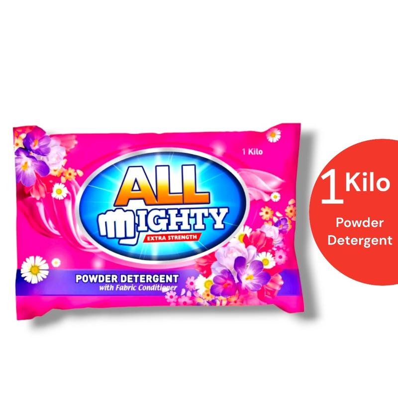 1 Kilo All Mighty Clean Powder Detergent with FabCon - TikTok Shop ...