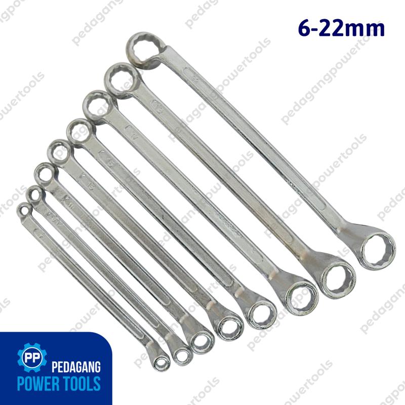 FUKUNG KUNCI RING SET 8 PCS 6 MM - 22 MM 8PCS 6-22MM - Shop | Tokopedia