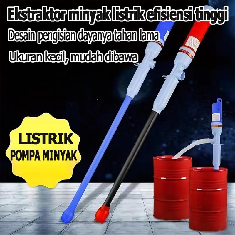 Pompa oli listrik portabel, pipa oli pompa hisap tangki bensin, alat ...
