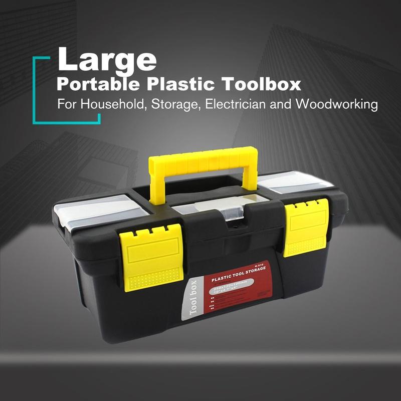 SUPER TOOLS Multifunction Plastic Toolbox On-Board Storage Box - TikTok ...