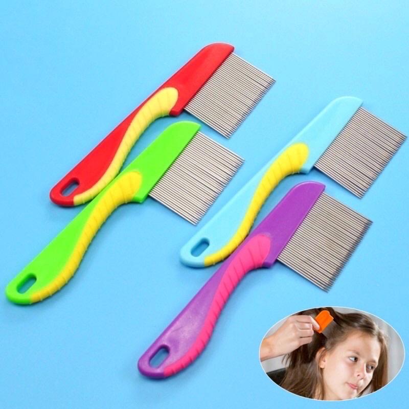Sisir Serit Kutu Gagang Panjang Lice Removal Comb Pembasmi Ketombe ...