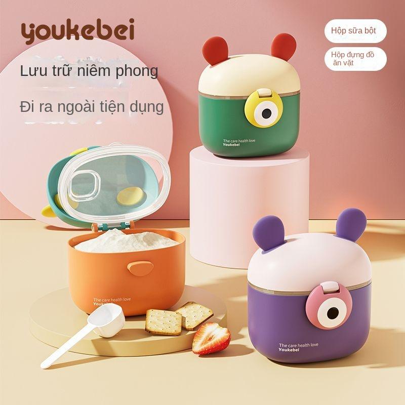 Hộp Sữa Bột Cầm Tay Thời Gian Youke, Có Ngăn, Thích Hợp Cho Bé - TikTok ...