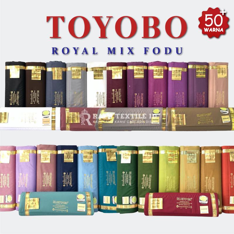 Kain Katun Toyobo Fodu Toyobo Royal Mix Toyobo RM Toyobo Premium - Shop ...