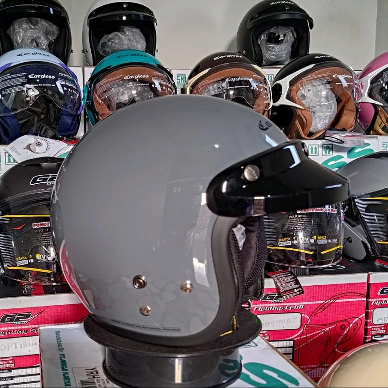 Helm cargloss cfm original dark grey - Shop | Tokopedia